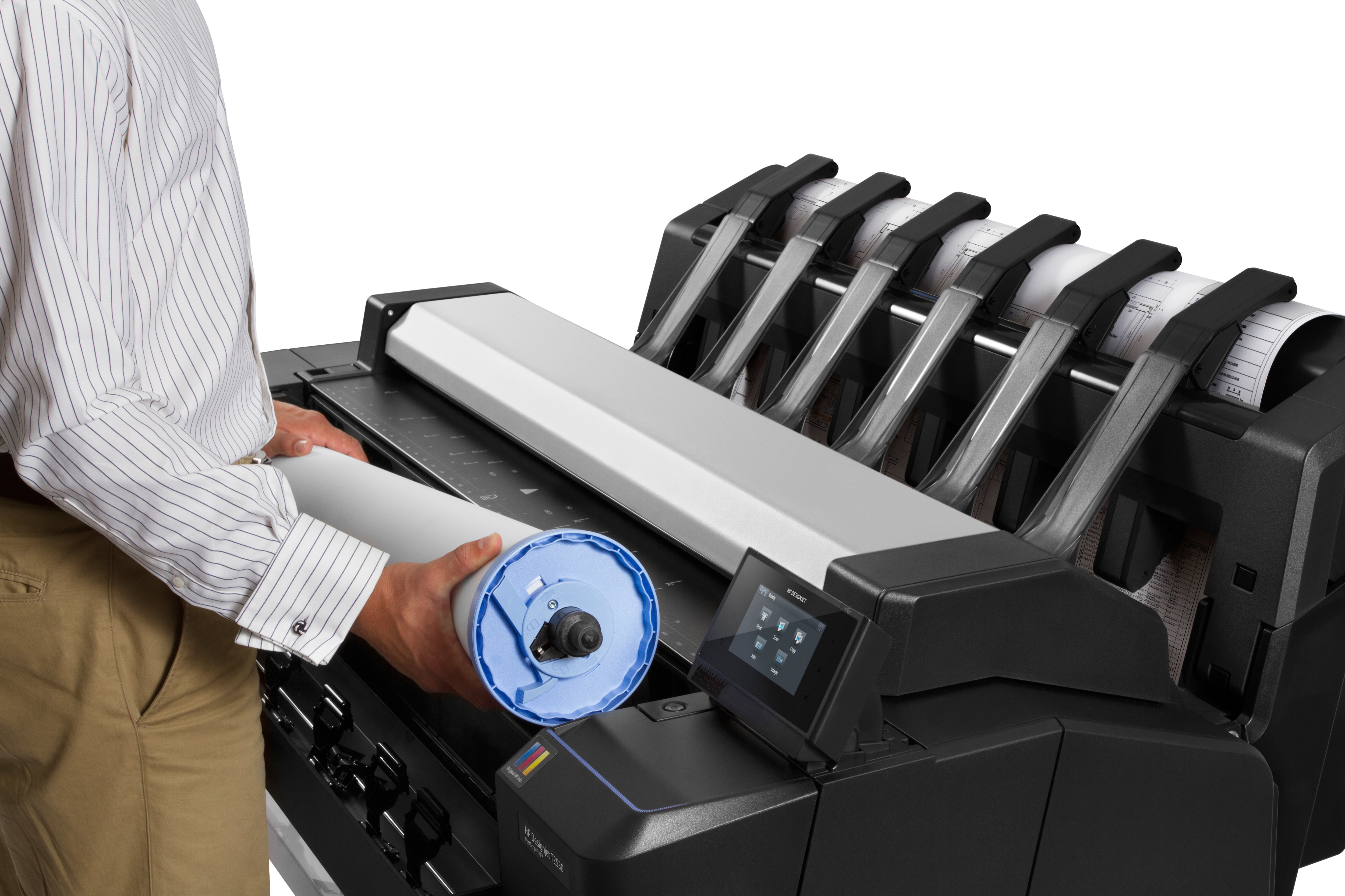 HP Designjet T2530 large format printer Color 2400 x 1200 DPI Thermal ...